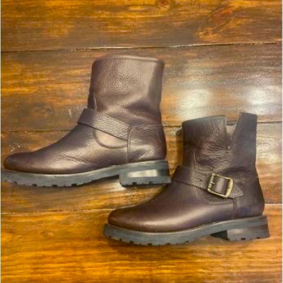 Frye | Shoes | Frye Veronica Shearling Bootie Size 6 | Poshmark